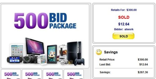 HappyBidDay.com Cheap Bids Trick