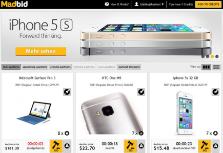 Madbid USA Penny Auction Reviews